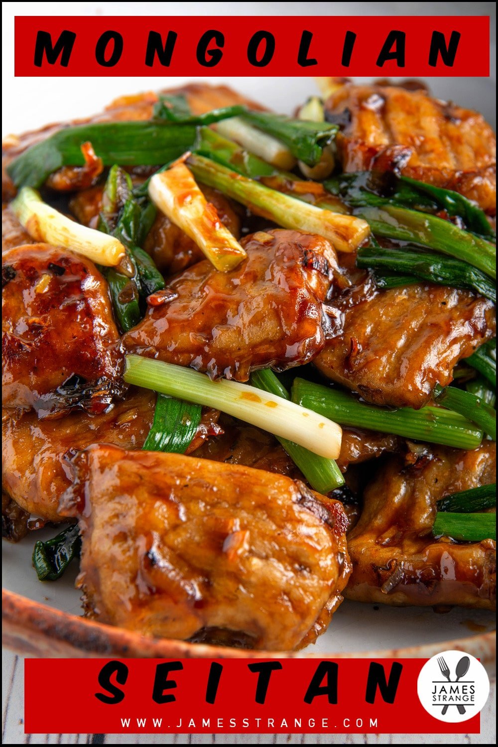 Mongolian seitan recipe 🥢 - James Strange