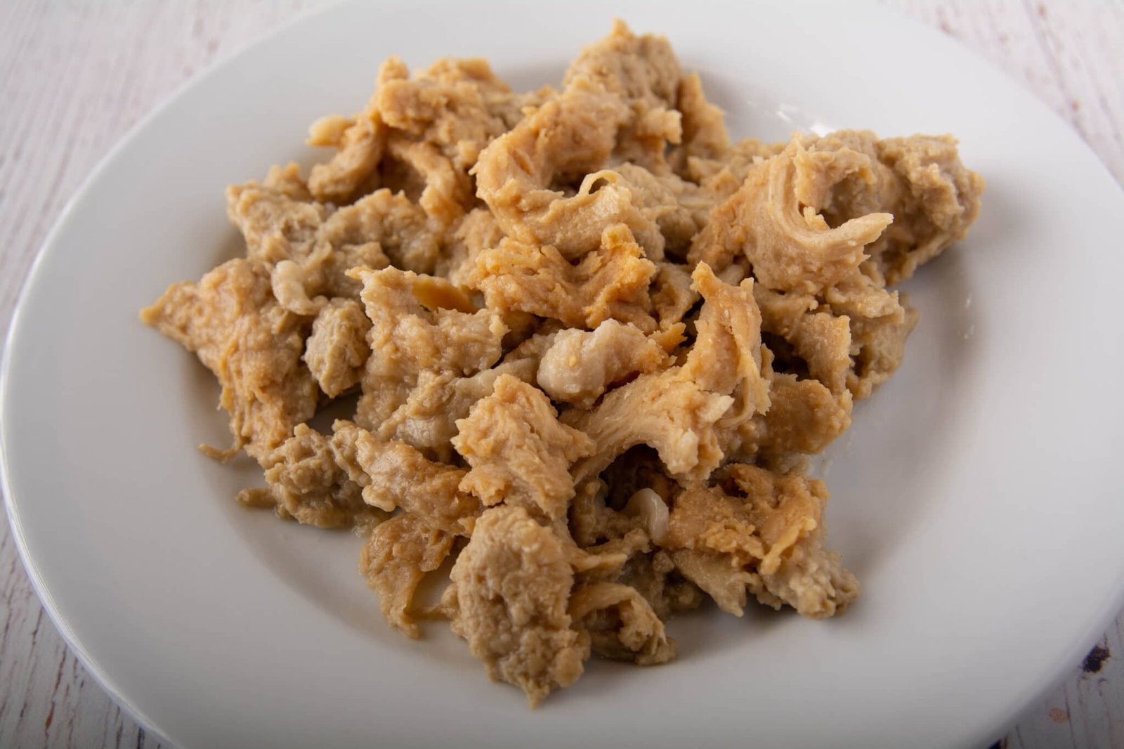 Hand washed shreddable seitan - James Strange